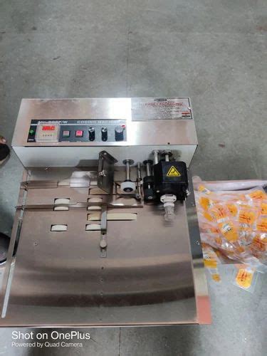 Dry Ink Batch Coding Machine At 27500 Piece Dry Ink Batch Coder In Lucknow ID 19120206055