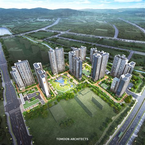 토문건축 토문건축이 내포신도시 Rh 14bl 민간사업자공모 에 당선 되었습니다 이번 프로젝트는 도시와 자연을 담을 수 있도록 단지 속 자연을 누릴 수 있는