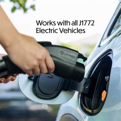 Lectron Portable Level 1 J1772 Ev Charger 48 Amp Tesla To J1772 Ev A — Lectron Ev
