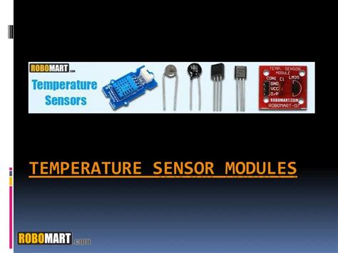 PPT Temperature Sensor Modules PowerPoint Presentation Free Download ID 7213485