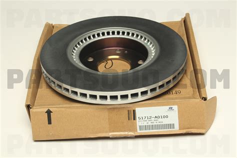 DISC-FRONT WHEEL BRAKE 51712A0100 | Hyundai / KIA Parts | PartSouq