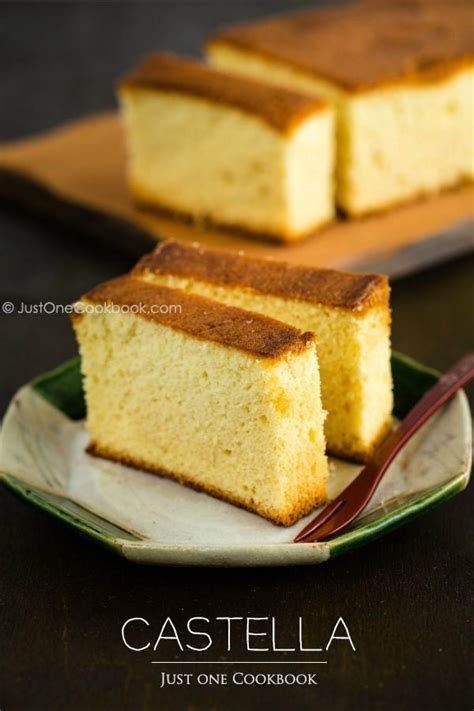 Castella Cake Recipe カステラ • Just One Cookbook