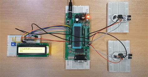 Wa Projects Bidirectional Visitor Counter Using 8051 Facebook