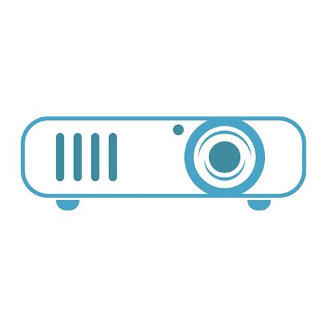 Premium Vector Projector Icon Design Illustration