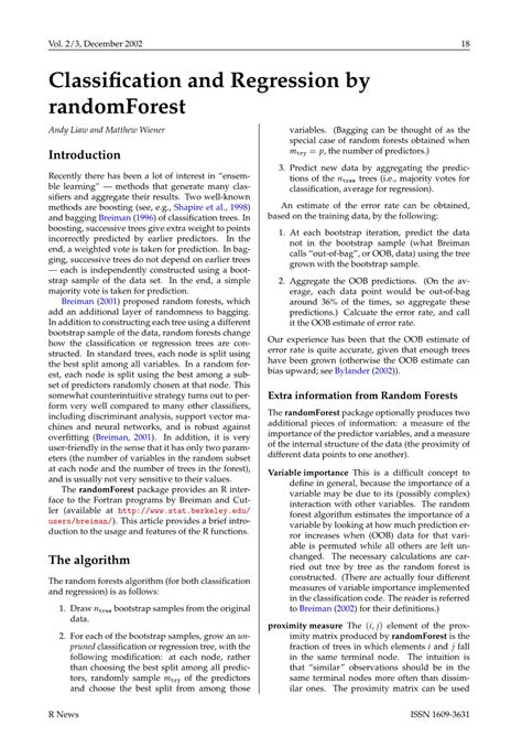 基于随机森林的分类与回归外文翻译资料 毕设翻译网