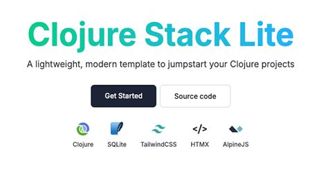 Clojure Stack Lite