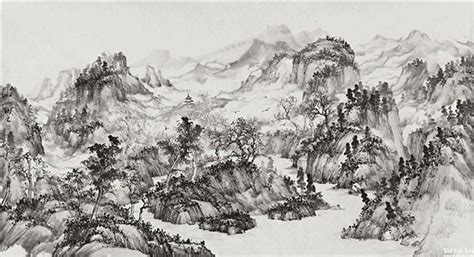 平远山水画 高远山水画 风景山水画 第8页 大山谷图库