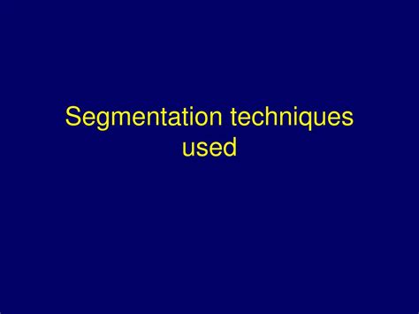 ppt segmentation of brain tissues on mr images using data driven