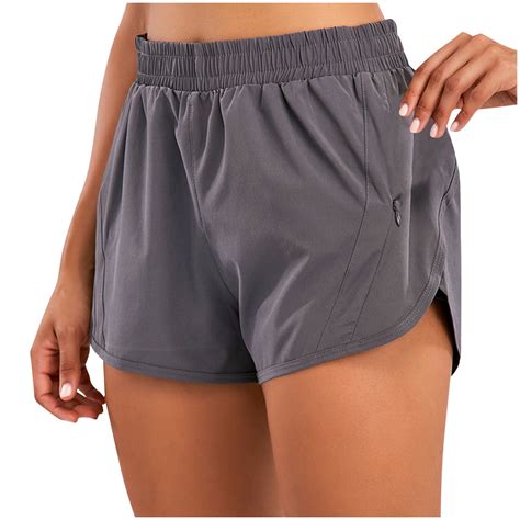 Wcmzj High Waisted Athletic Running Shorts For Women Dolphin Shorts