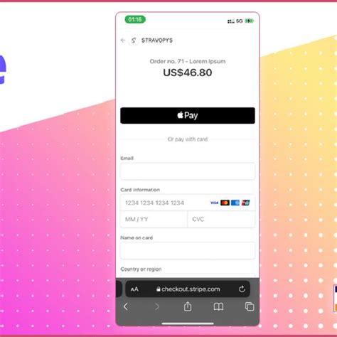 使用 stripe 进行数字菜单支付 stravopys