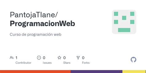 github pantojatlane programacionweb curso de programación web