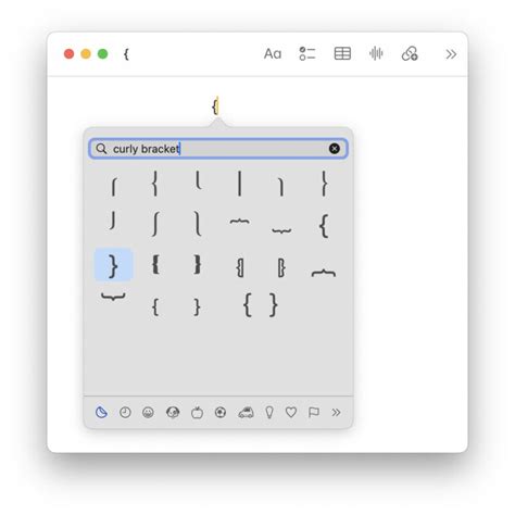 How To Insert Curly Brackets On A Mac La De Du