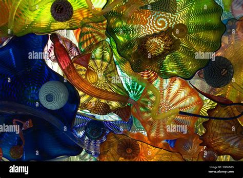 Usa Washington State Tacoma Museum Of Glass Chihuly Bridge Of Glass