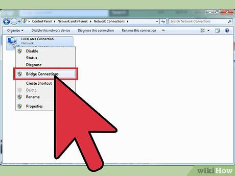 How To Bridge An Internet Connection Steps With Pictures