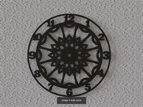 Wall Clock 3d Print Collection 3d Printable Cgtrader