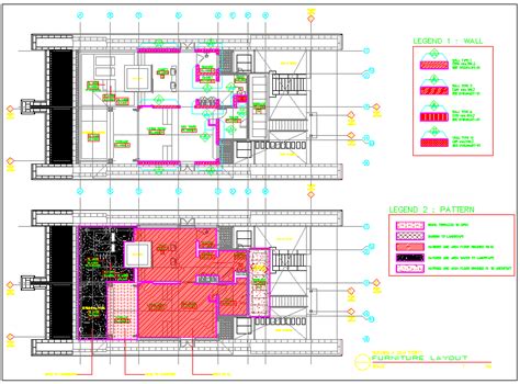 House Project Dwg File Cadbull