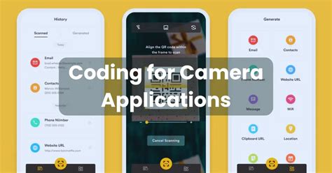 coding for camera applications a comprehensive guide