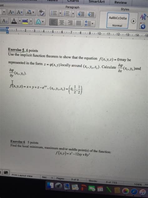 Solved Use The Implicit Function Theorem To Show That The Chegg