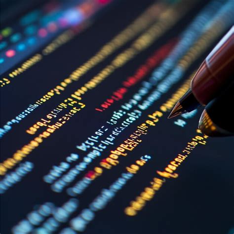 a closeup of code being written in a programming language with syntax