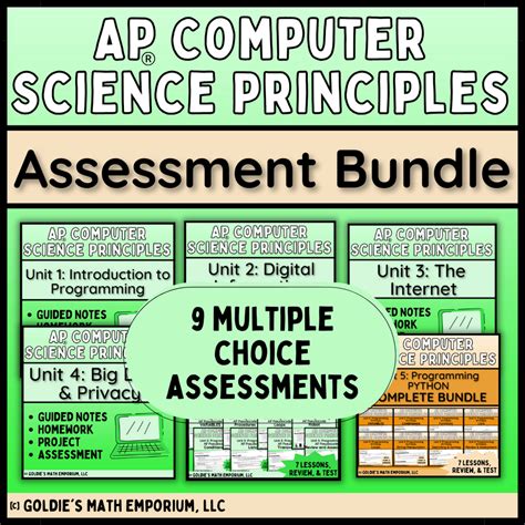 Ap® Computer Science Principles Goldies Math Emporium