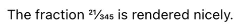 How Can I Show A Fraction With SwiftUI Stack Overflow
