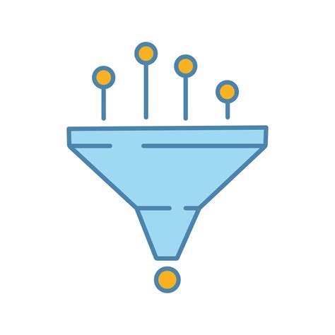 data filtering and structuring system color icon machine learning