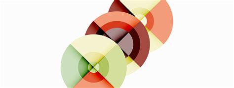 서클 트렌디한 최소한의 기하학적 추상 배경 배경 화면 배너 배경 카드 책 그림 방문 페이지에 대 한 벡터 일러스트 레이 션 디자인에 대한 스톡 벡터 아트 및 기타 이미지