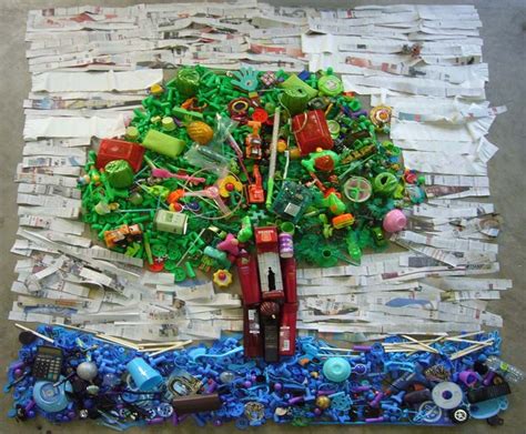 Create Stunning Artworks From Recycled Materials
