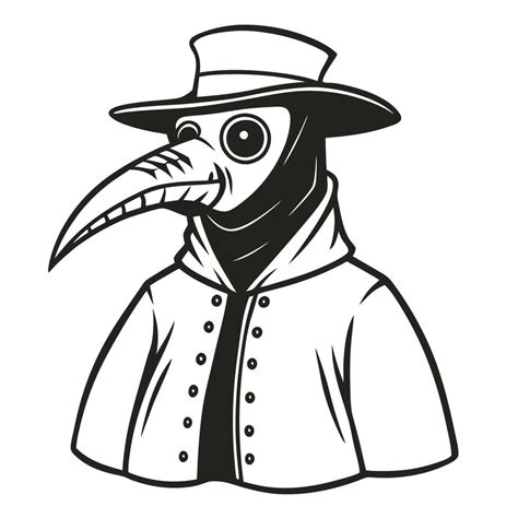 Clipart Black Plague Cute Plague Doctor Clipart Black Plague Mask Svg