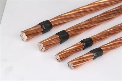 Bunched Twisted Stranded Wire Conductor Copper Wire For Grounding Copper Clad Steel Wire