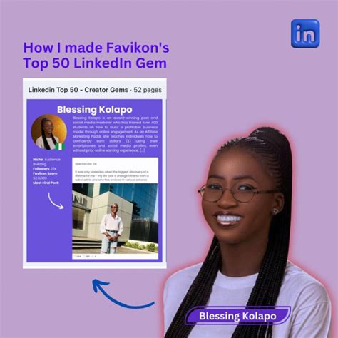Blessing Kolapo On Linkedin From Being Named One Of The Top 200