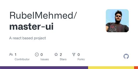 Github Rubelmehmedmaster Ui A React Based Project