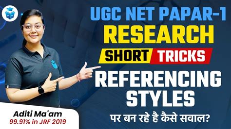 Ugc Net Paper 1 Short Trick To Solve Research Aptitude Questions Net Jrf With Aditi Mam