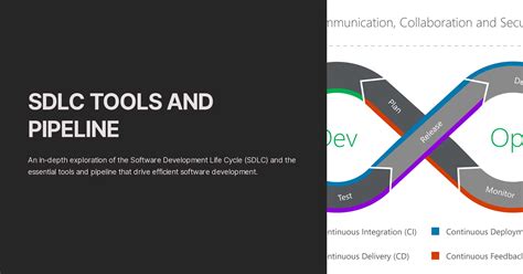 Sdlc Tools And Pipeline