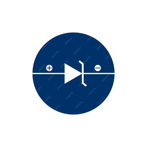 Premium Vector Diode Icon