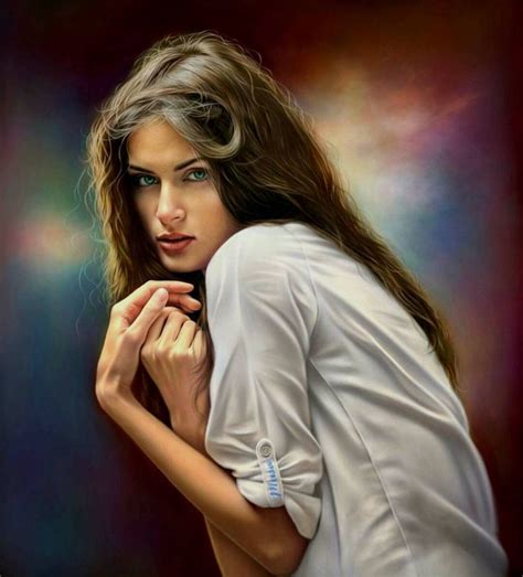 Пин от пользователя Tolomeo на доске Tableaux Портрет Рисунки женщин Художник