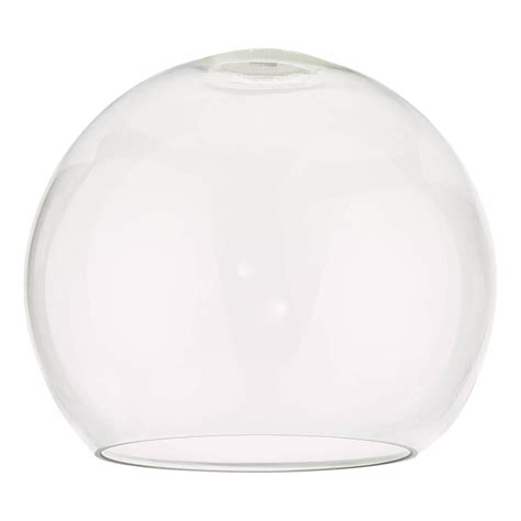 Beautiful Clear Glass Globe Ceiling Lamp Shade E27