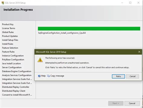 Sql Server Installation Error Microsoft Qanda
