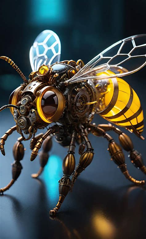 Robot Bee By Ukimalefu On Deviantart