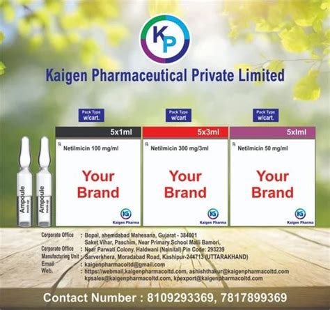 Netilmicin Sulfate Injection 50mg1ml At Rs 30vial In Bemetra Id 2852748385548 Netilmicin Sulfate Injection 50mg1ml At Rs 30vial In Bemetra Id 2852748385548