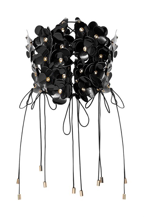 Pansy Black Open Corset Secret Room Yesundress