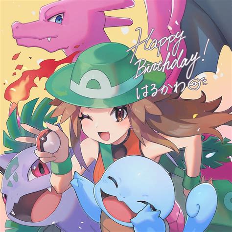 Charizard Leaf Squirtle And Ivysaur Pokemon And More Drawn By Yasaikakiage Danbooru