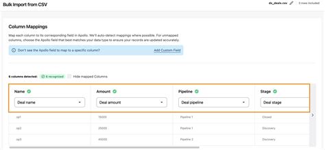 Import A Csv Of Deals