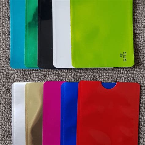 Rfid Credit Card Sleeves Women Etsy