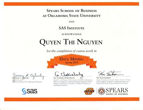 Sas And Osu Data Mining Certificate Pdf Sas And Osu Data Mining Certificate Pdf