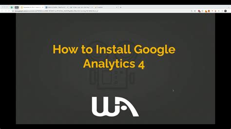How To Install Google Analytics 4 Analytics Google Analytics Google
