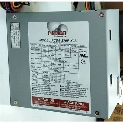 Nipron Pcsa 370p X2s8 Dc Power Supply Module 5 V At Best Price In