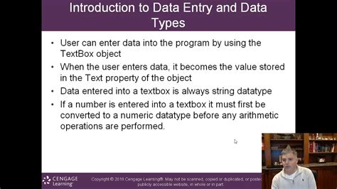 Visual Basic Chapter 4 Presentation Youtube