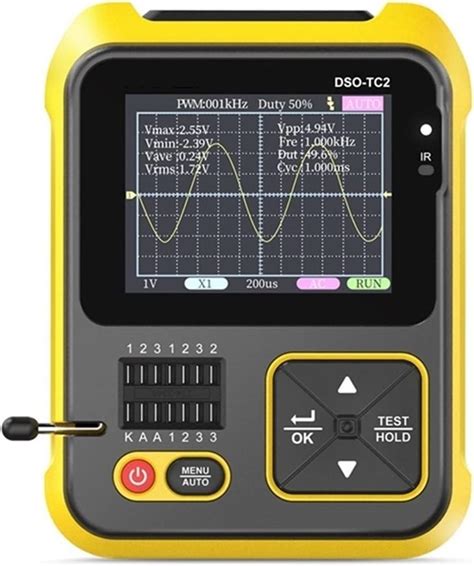 DSO G M Bandwidth MSa S DSO TC Dual Channel Oscilloscope MV Minimum Vertical