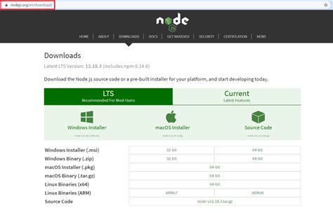 آموزش نصب Nodejs روی ویندوز لیارا